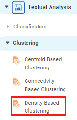 Density Based Clustering